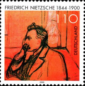 Stamp: Death Centenary of Friedrich Nietzsche (1844-1900) (Germany ...
