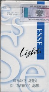 Cigarette Pack: Esse Lights (RussiaCol:RU-CT-0902
