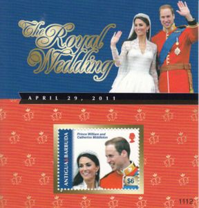 Stamp: The Royal Wedding, April 29, 2011 (Antigua and Barbuda) (The ...