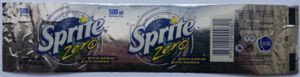 Drink Label: Sprite Zero (Coca-Cola Peru, PeruCol:PE-SODA-000019