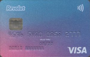 Bank Card: Revolut Visa (Revolut, United Kingdom of Great Britain ...