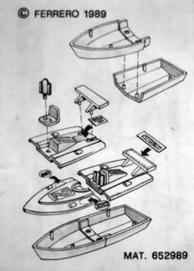 Meal Toy: Speedboat (Kinder Surprise, Germany, Federal Republic(Kinder ...