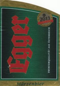 Drink Label: Egger Märzenbier (Fritz Egger GmbH & Co., AustriaCol:AT ...