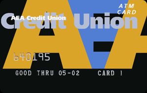 Bank Card: AEA CU - ATM Card (AEA CU, United States of AmericaCol:US-GM ...