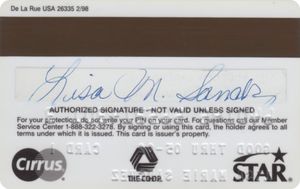 Bank Card: AEA CU - ATM Card (AEA CU, United States of AmericaCol:US-GM ...