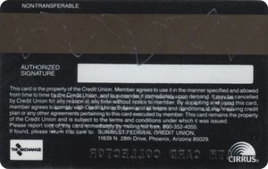 Bank Card: SunWest FCU - ATM Card (SunWest FCU, United States of ...