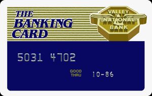 Bankkártya: Valley Bank - The Banking Card (Valley Bank of Arizona ...