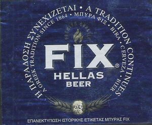 Drink Label: Fix (Olympic Brewery S.A., GreeceCol:GR-BEER-000305