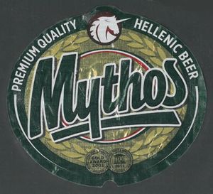 Drink Label: Mythos (Olympic Brewery S.A., GreeceCol:GR-BEER-000310