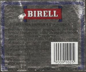 Štítok z nápoja: Birell (Brauerei Schloss Eggenberg, RakúskoCol:AT-BEER ...