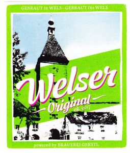 Etiqueta de bebida: Welser Original (Gerstl Bräu Wels, AustriaCol:AT ...