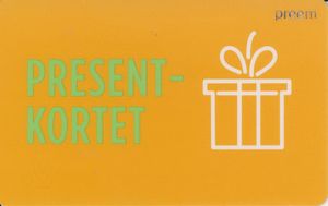 Gift Card: Presentkortet (Preem, Sweden(Preem) Col:S-Preem-001a