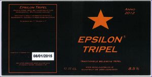 Drink Label: Epsilon Tripel (Boelens, BelgiumCol:BE-BEER-022815