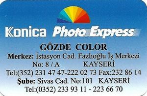 Calendario de Bolsillo: Konıca (Türkiye (Turquía)(Advertising) Col:TR ...