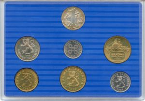 Coin: Various Markkaa (Mint set 1989 - Fininish version) (Finland(1973 ...