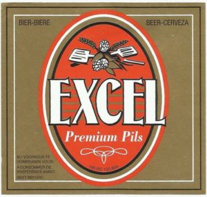 Drink Label: Excel Pils (Bavik-De Brabandere, BelgiumCol:BE-BEER-005809