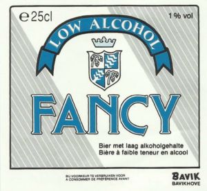 Drink Label: Fancy Low Alcohol (Bavik-De Brabandere, BelgiumCol:BE-BEER ...