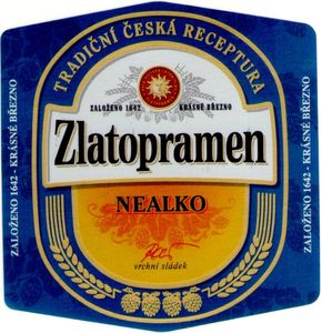 Drink Label: Px-Zlatopramen nealko (Pivovar Starobrno Brno, Czech ...