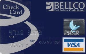 Bank Card: Bellco FCU Check Card 02 (Bellco FCU, United States of ...
