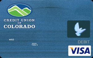 Bank Card: CU of Colorado Debit Card (CU of Colorado, United States of ...