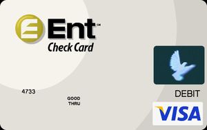 Bank Card: Ent FCU Check Card (Ent FCU, United States of America) Col ...