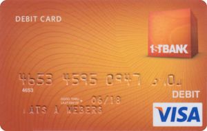 Bank Card: First Bank Debit Card (First Bank of Colorado, United States ...