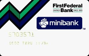Bank Card: First Federal Savings of Colorado Minibank Card (First ...