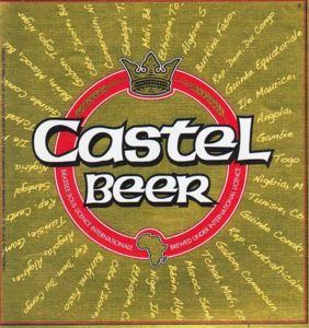 Drink Label: Castel Beer (Brasseries du Cameroun, CameroonCol:CM-BEER ...