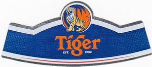 Drink Label: Tiger Beer (Guinness Anchor Berhad, MalaysiaCol:MY-BEER-000003
