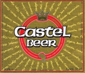 Etiqueta de bebida: Castel Beer (BRAMALI - Société Brasseries du Mali ...