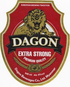Etiquettes de boissons: Dagon Super Strong (Dagon Brewery Co., Ltd ...