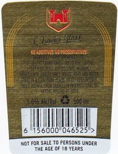 Etiqueta de bebida: Castle Lager (Pabod Breweries Ltd. (SAB Miller ...