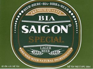 Etiqueta de bebida: Saigon Special (SABECO-Saigon Beer Alcohol Beverage ...