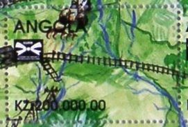 Stamp: 1st Anniversary of the GURN (Angola) (Government of Unity and ...