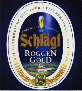 Drink Label: Schlägl Roggen Gold (Stiftsbrauerei Schlägl, AustriaCol:AT ...