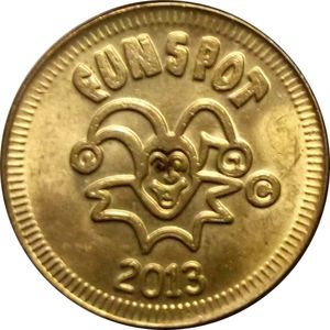 Token: Funspot 2013 (United States of America(Arcade) Col:US-000934