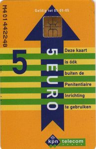 Phonecard: Justitie Yellow Euro (KPN - Chip Cards & L&G Cards ...