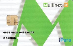 Functional Card: Multinet / UP İPara (Multifunctional Cards, Türkiye ...