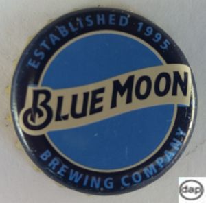 Tapa de botella: Blue Moon (Blue Moon Brewing Company, Estados Unidos ...