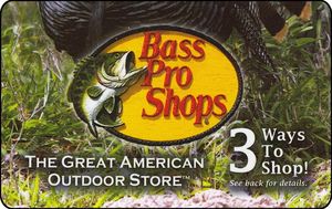 Tarjeta Regalo: Bass Pro Shops (Bass Pro Shops, Estados Unidos de ...