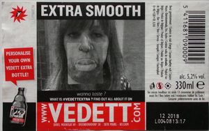 Drink Label: Vedett Extra Smooth (Duvel Moortgat, BelgiumCol:BE-BEER-023063