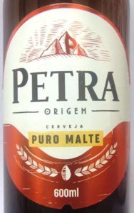 Drink Label: Petra Origem Puro Malte (Cervejaria Petropolis, BrazilCol ...