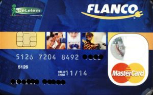 Bank Card: Flanco People (Cetelem, RomaniaCol:RO-MC-0070.07