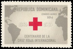 Stamp: Red Cross Centenary (Dominican RepublicMi:DO 813,Sn:DO C129,Yt ...