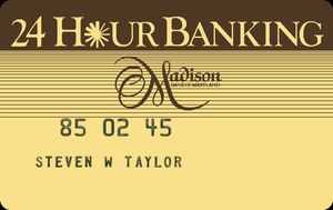 Bank Card: Madison Bank 24 Hour Banking Card (Madison Bank, United ...