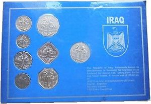 Moneda: Various Dinars (Mint set 1981) (Irak(1970~Hoy - Sets de prueba ...