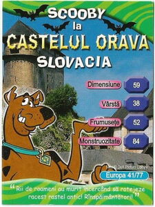 Game Card: Scooby la Castelul Orava , Slovacia (Scooby-Doo World of ...