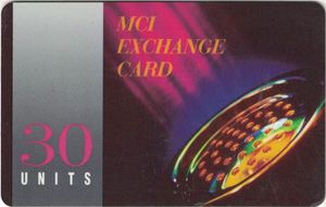 Phonecard: MCI Exchange Card (MCI (MCI), United States of America(MCI ...