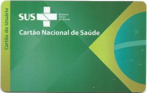 Functional Card: SUS - Cartao Nacional de Saude (Hospitals and Clinics ...
