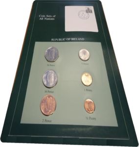 Coin: Various Pounds (Mixed mint set 1982) (Ireland) (1928~2000 - Mint ...